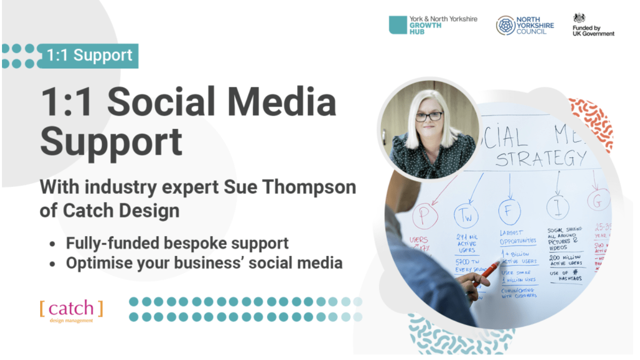 Business Support Programme: 1:1 Social Media Support with Catch Designs ...